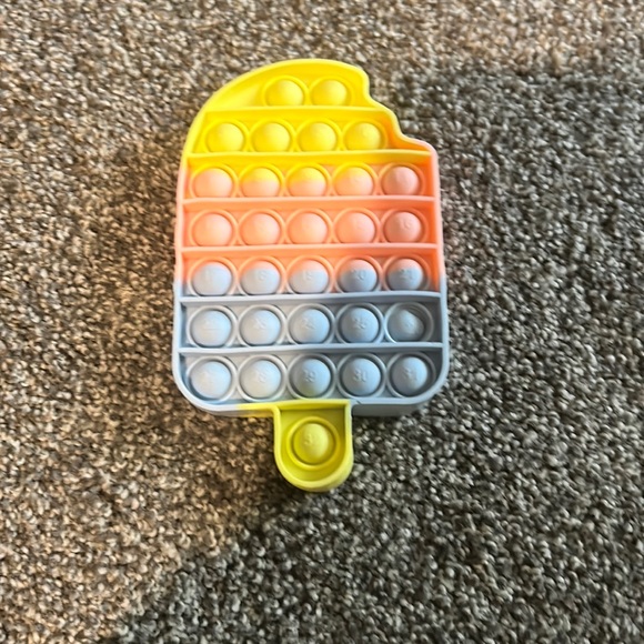Toys | Yellow Peach Blue Aka Multi Color Aka Rainbow Popsicle Pop It ...